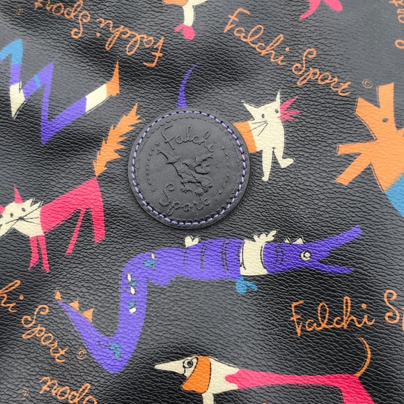 Carlos Falchi | Bags | Vintage 8s Falchi Sports Animal Crossbody Bag ...